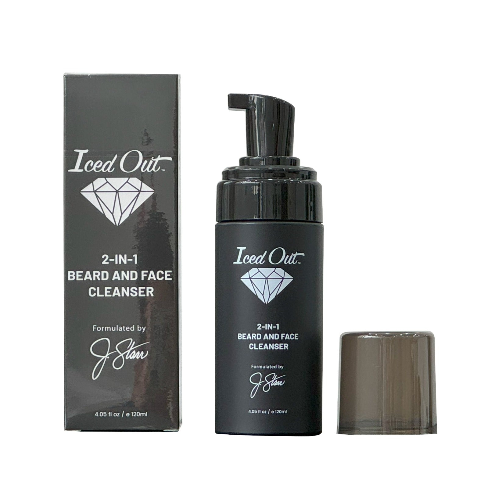 Iced Out 2-IN-1 Beard and Face Cleanser 4.05 fl oz – Iced Out Products