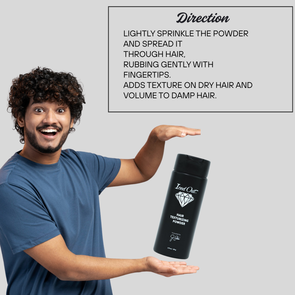 Iced Out Hair Texturizing Powder 2 fl oz – Iced Out Products